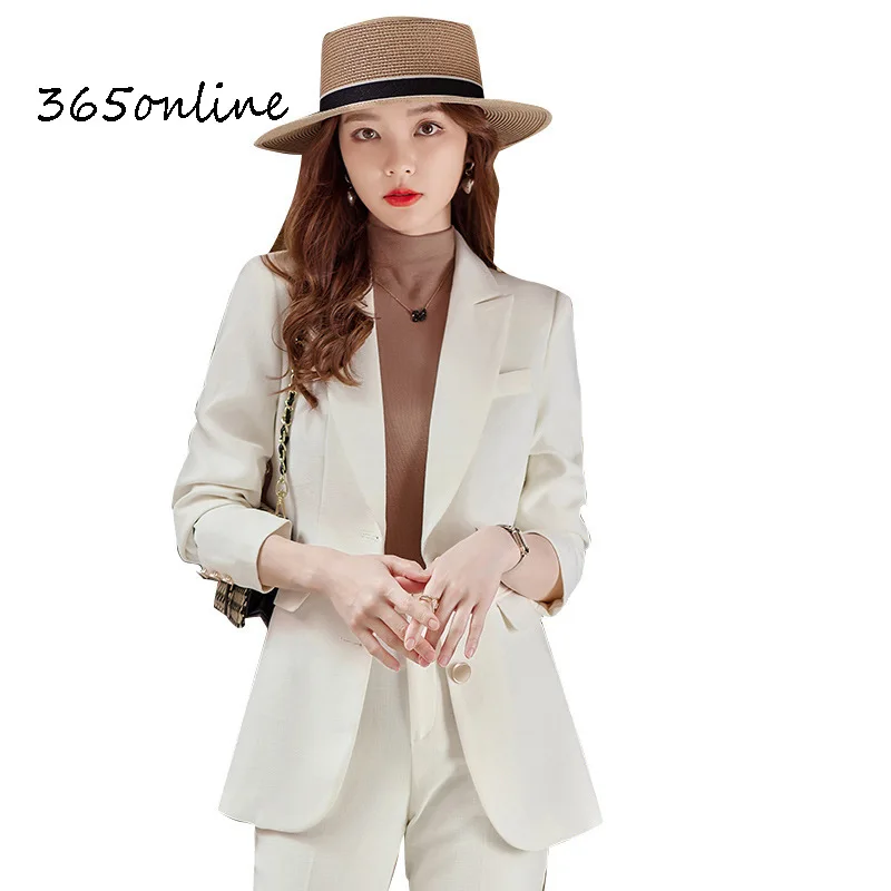 High-Quality-Fabric-Autumn-Winter-Formal-Women-Business-Suits-with ...