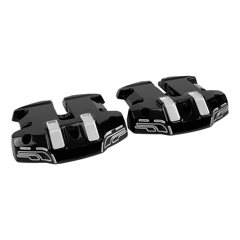 Motorcycle-Upper-Rocker-Box-Covers-For-Harley-Touring-Road-King-Street ...