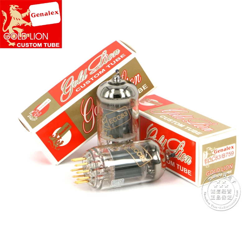 GOLD LION ECC83 Electronic Tube ECC82 ECC81 Replacement 12AX7/12AU7/12AT7 Vacuum Tube Original ...