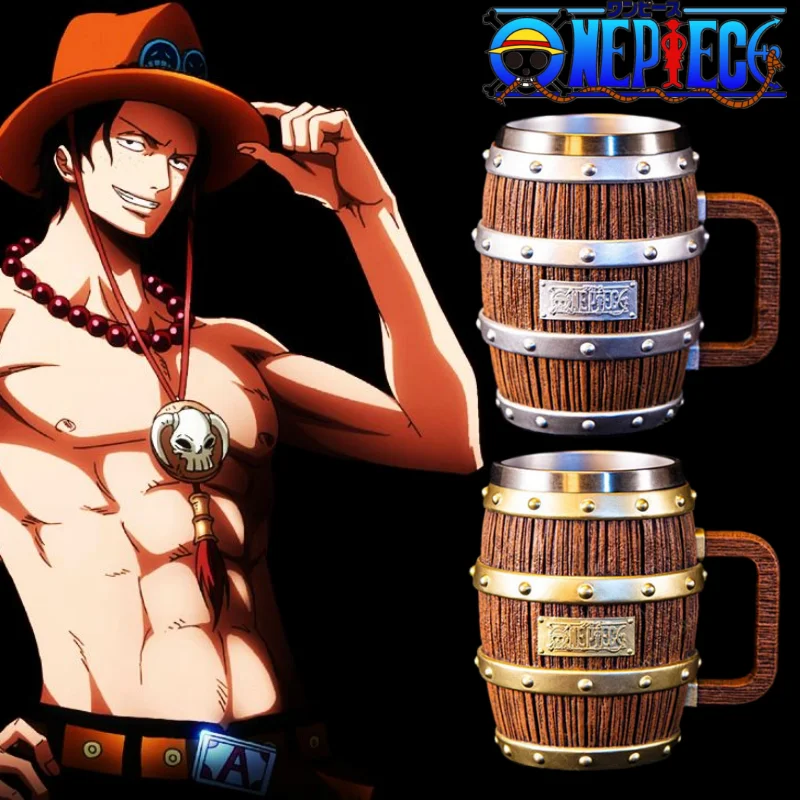 One-Piece-Barrel-Cup-Ace-Luffy-Sabo-Wine-Cheers-Series-Gold-Silver ...