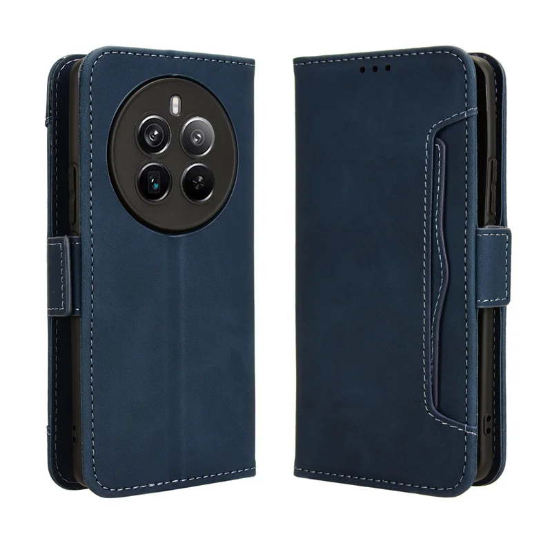 For-Realme-12-Pro-Plus-5G-Case-Premium-Leather-Flip-Multi-card-slot ...