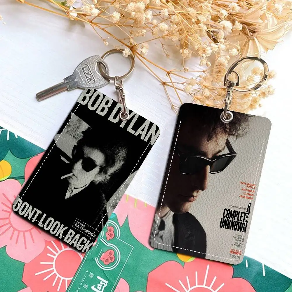 Classic Singer Bob Dylan Holder Keychain With Keychain For Access Card ...