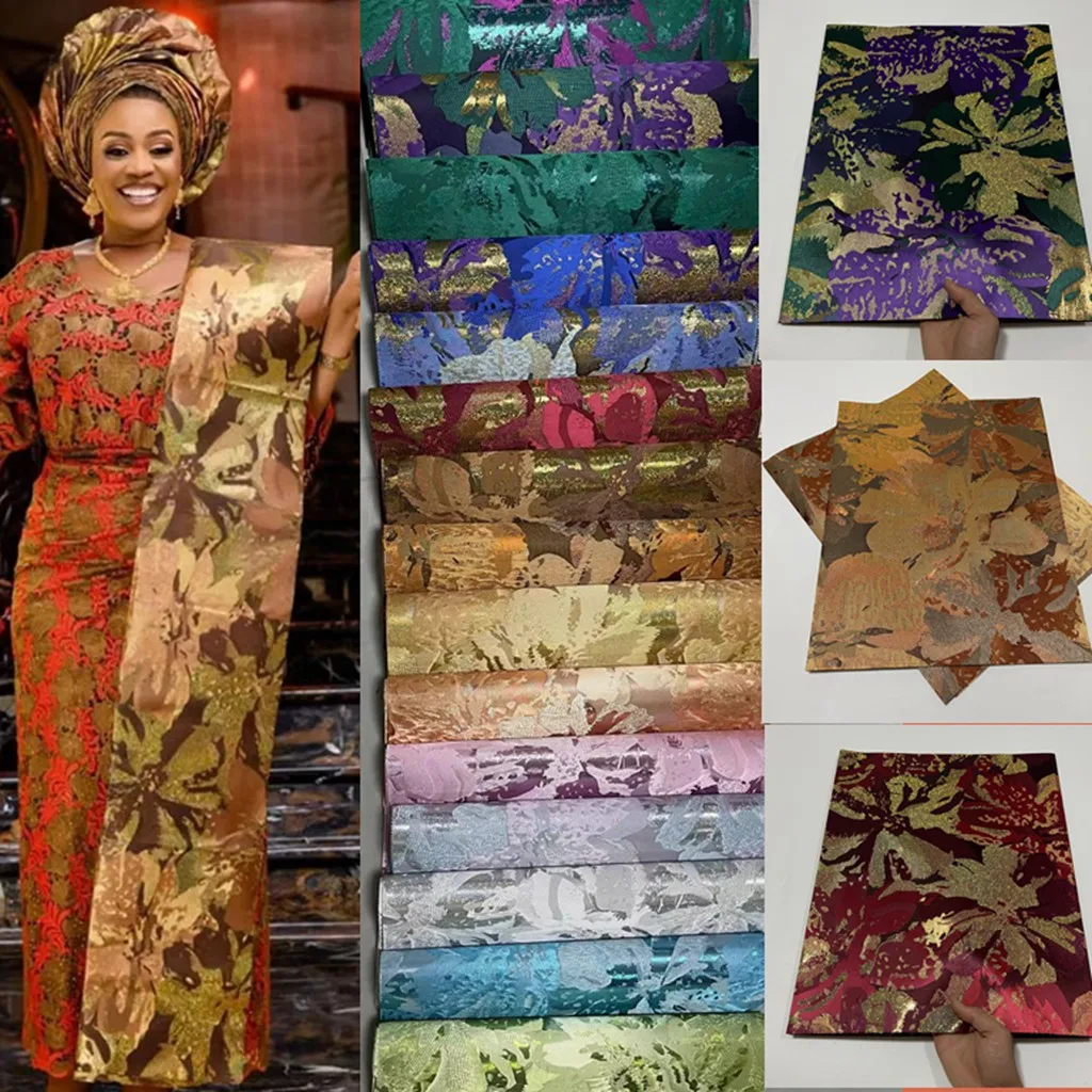 High-Quality-African-Sego-Head-Tie-Wrapper-Gele-Materials-2Pcs-Nigerian ...