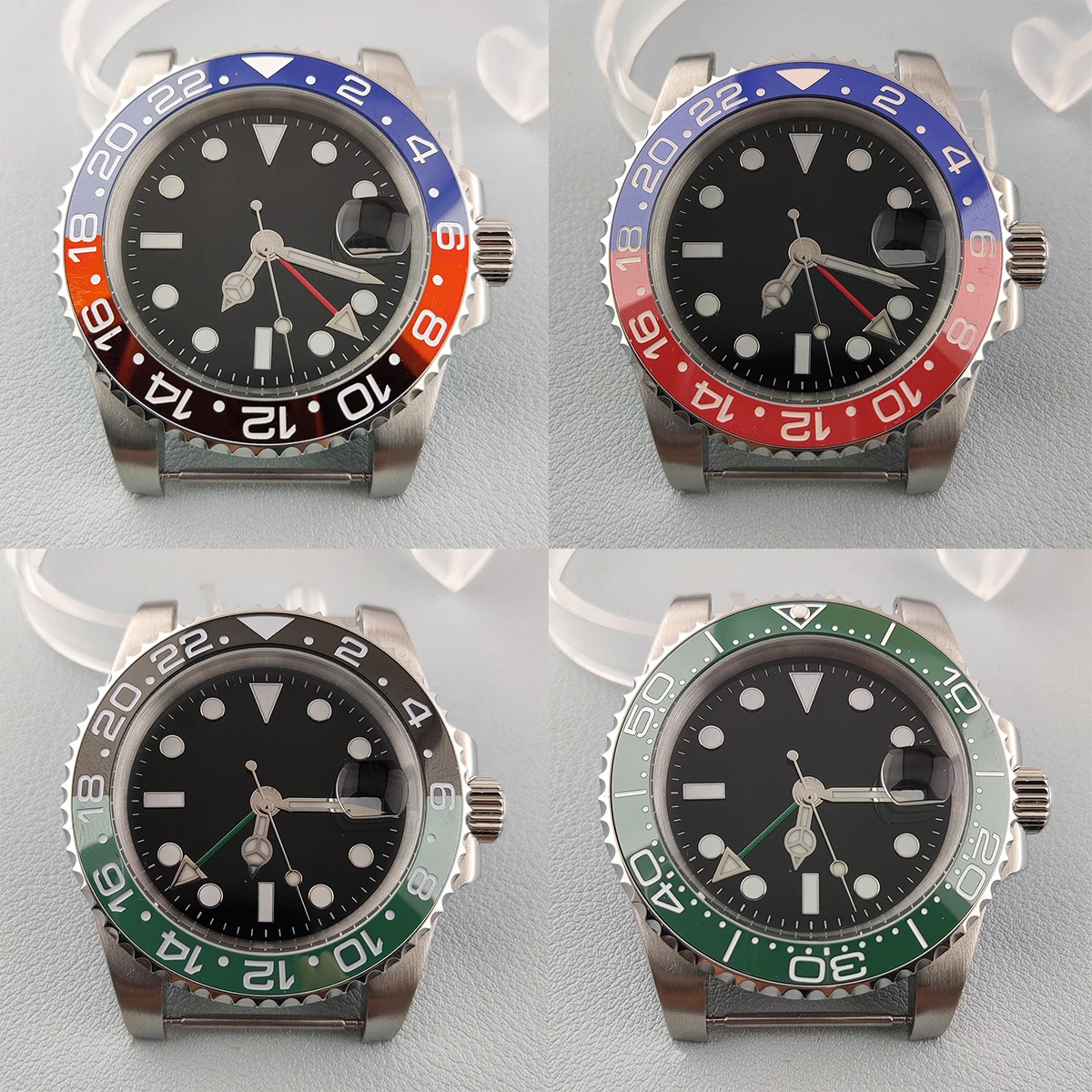 40-5mm-GMT-Case-Sapphire-Glass-Polished-Bidirectional-Rotating-Ceramic ...