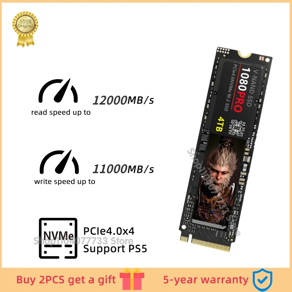 M2-1080Pro-4TB-SSD-Disco-r-gido-de-estado-s-lido-NVME-NGFF-Leia-12000 ...