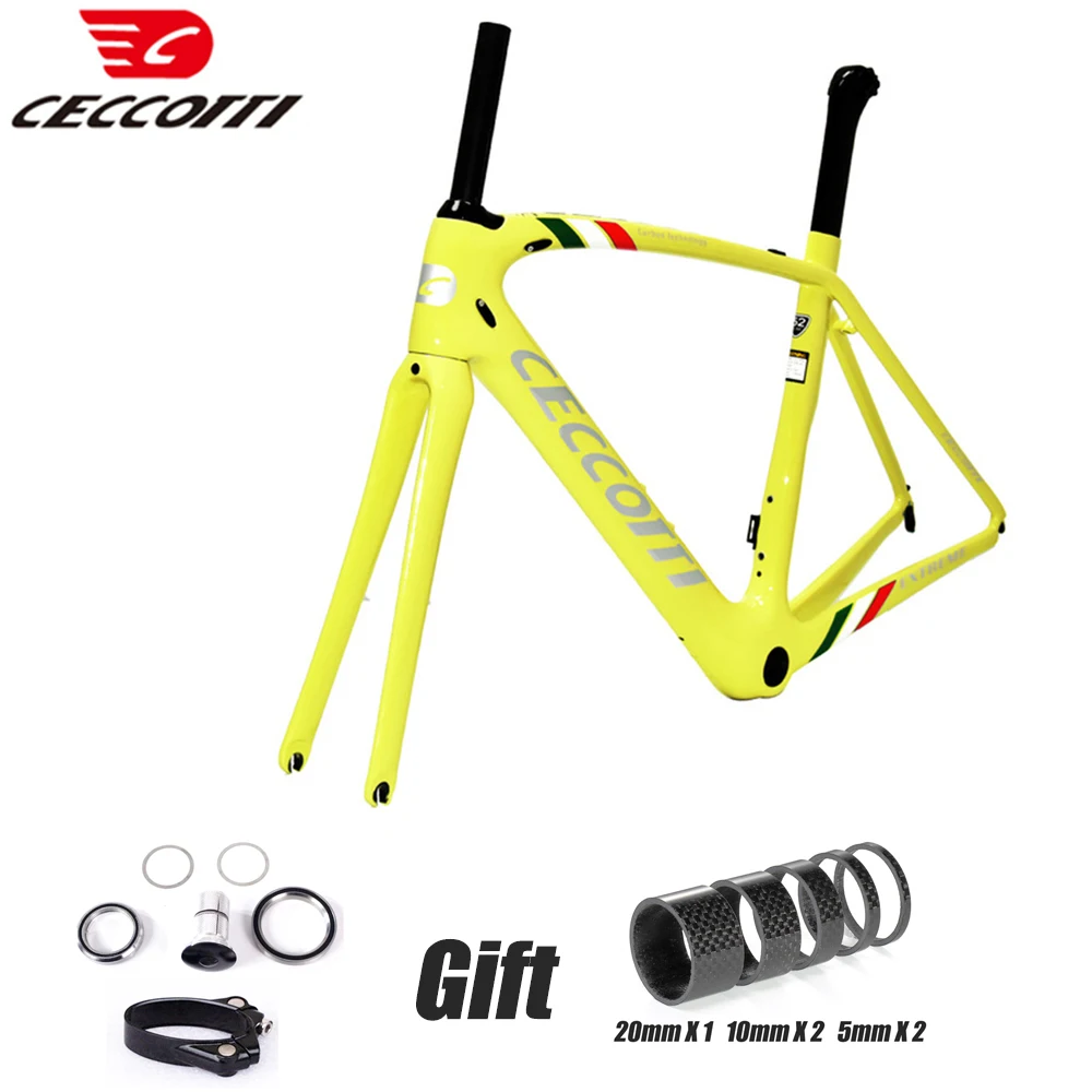 Rennrad-Carbon-Rahmen-es-ist-V-Bremse-Fahrrad-Frameset-von-CECCOTTI ...