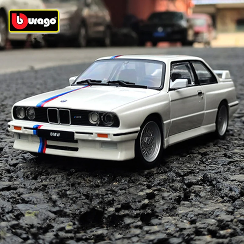 Bburago 1:24 1988 BMW M3 E30 Alloy Sports Car Model Diecasts Metal Toy ...