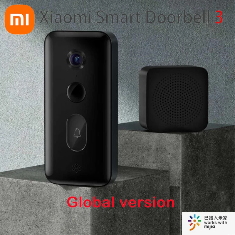 Global-version-Xiaomi-Smart-Doorbell-3-180-Large-FieldView-2K-Ultra ...