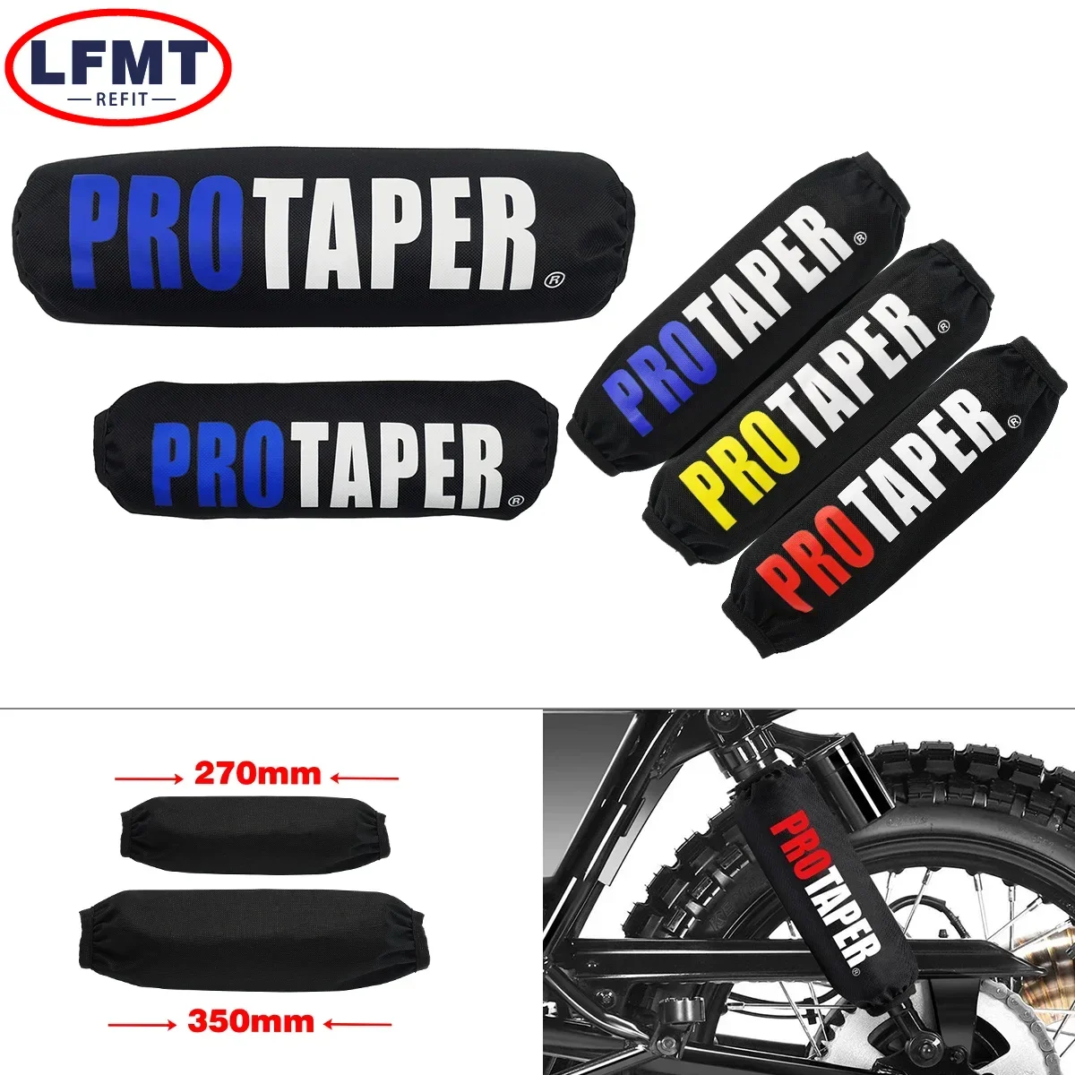 Motorcycle-27cm-35cm-Rear-Shock-Absorber-Suspension-Protector ...
