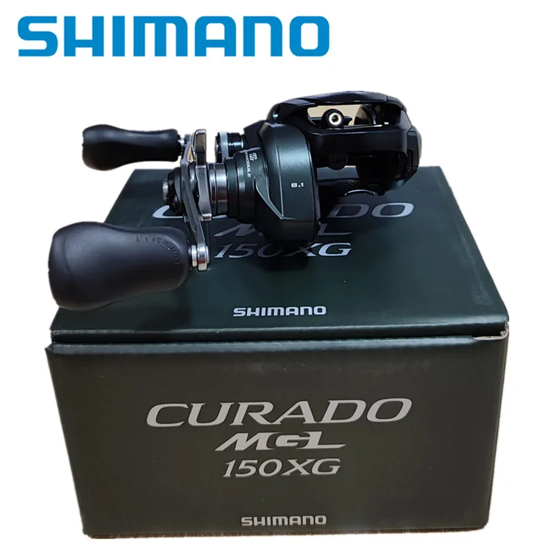 New Original SHIMANO CURADO MGL 150 151 150HG 151HG 150XG 151XG Low Profile Baitcast Fishing Reel