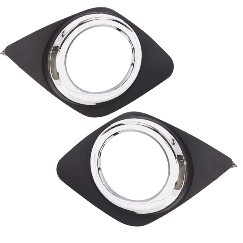 For-Toyota-RAV4-2009-2010-2011-2012-Car-Front-Bumper-Fog-Light-Frame ...