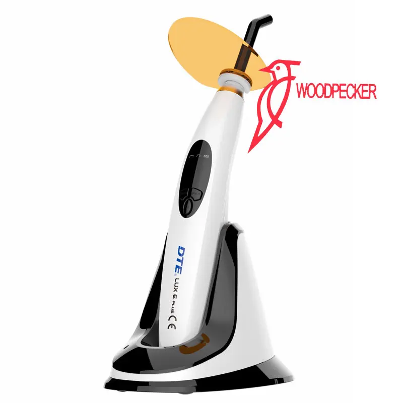 Woodpecker Lux E Plus 치과 경화 조명 Led 기계 구강 광중합 램프 치아 미백 수지 무선 치아 충전