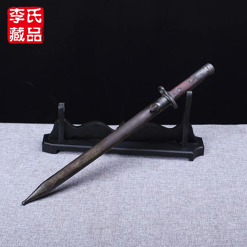Ancient Weapon Cold Weapon World War II Rubber bayonet 30 bayonet Jiang ...