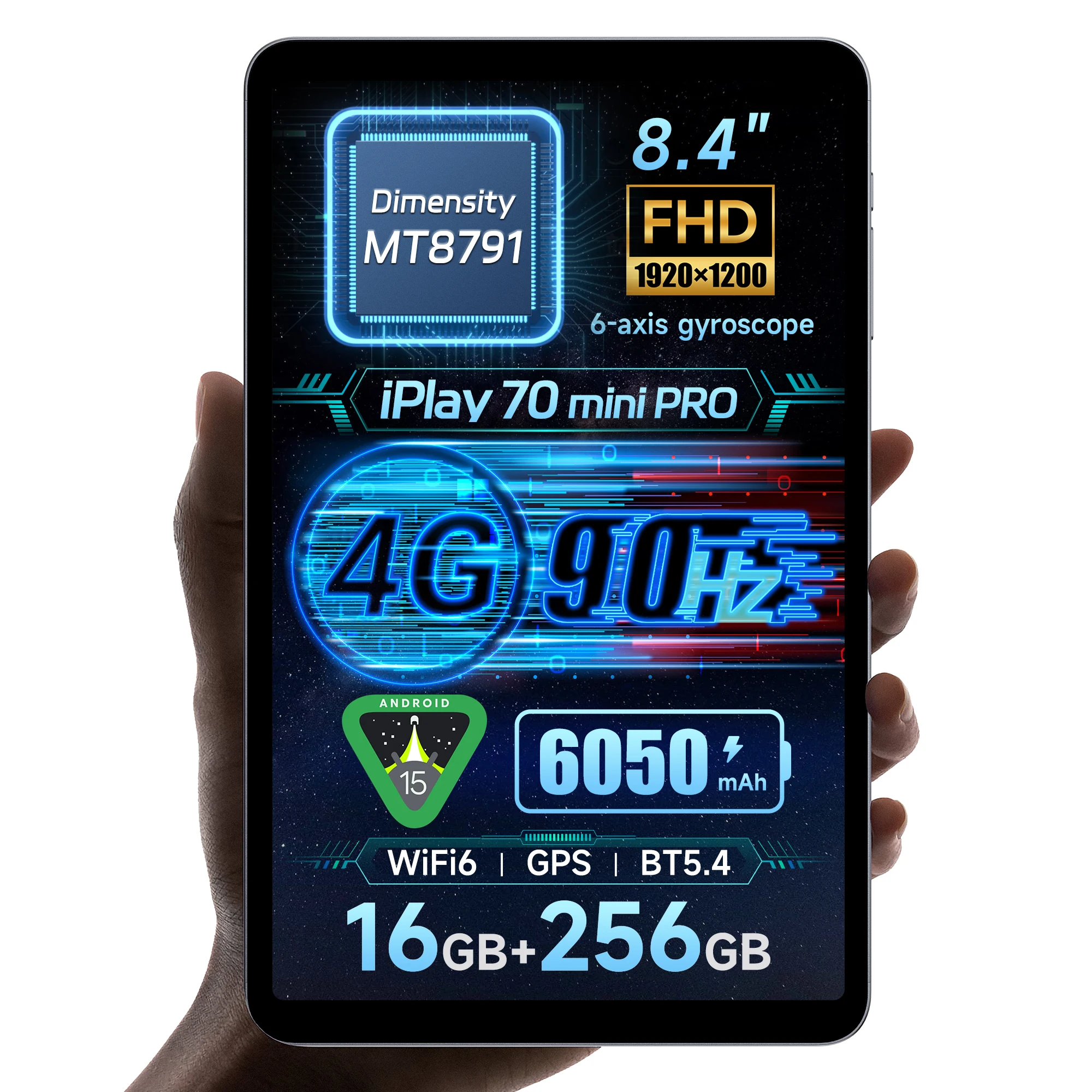 ALLDOCUBE iPlay70 mini Pro Tablet MT8791 8.4 inch Display 16GB（8GB+8GB ...
