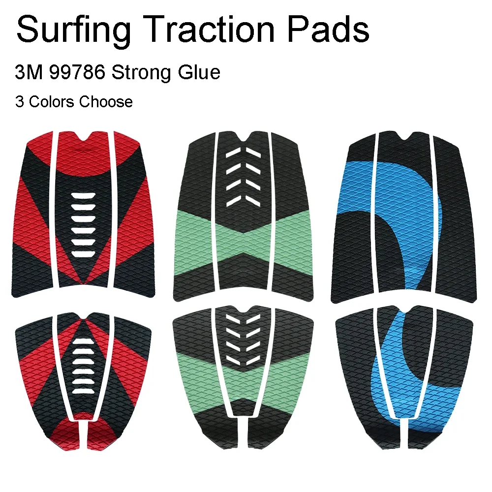 SUP Deck Traction Mat 6 Piece Premium EVA with Grip Surfboard Longboard ...