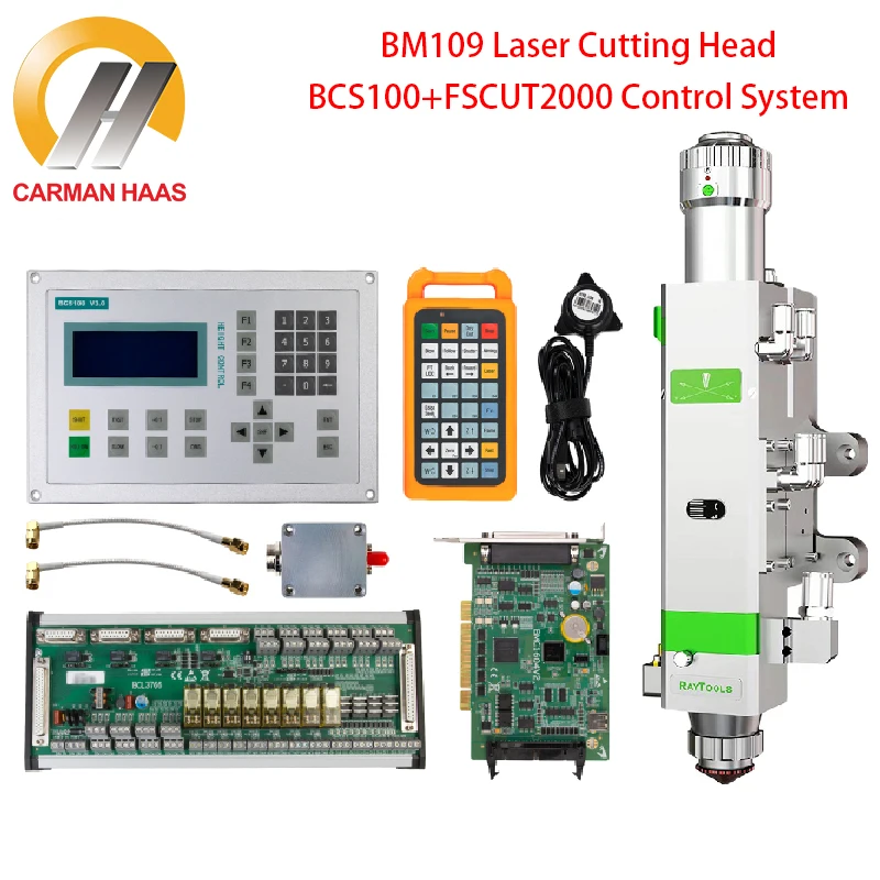 Raytools BM109 1.5KW Laser Cutting Head+BCS100 Torch Height Controller ...
