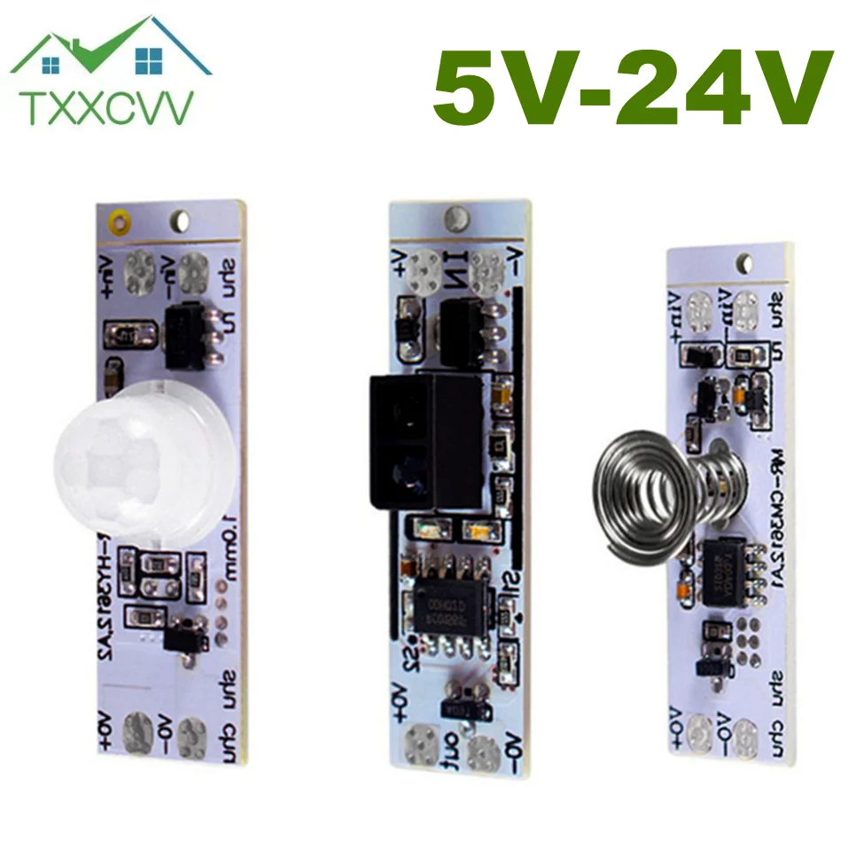 5V-24V-Touch-Switch-Capacitive-Module-3A-LED-Control-Lamps-Active ...