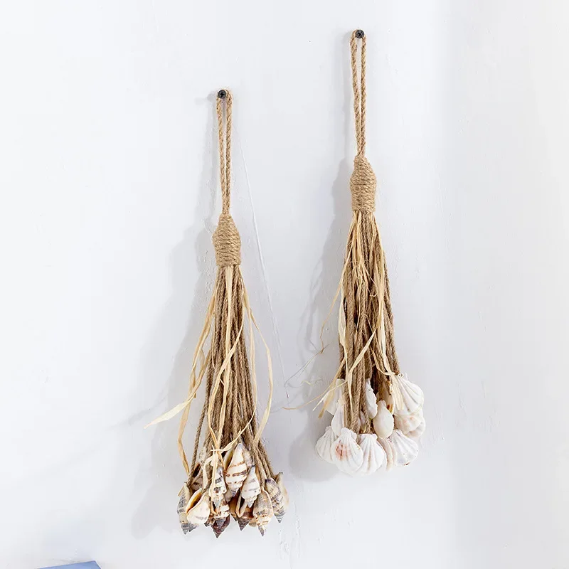 hemp-rope-hanging-string-starfish-shell-fish-string-decoration-room ...