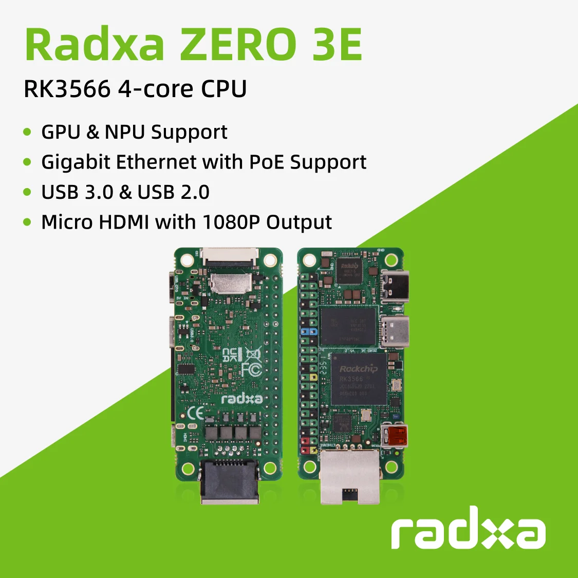 Radxa-ZERO-3E-RK3566-4-core-CPU-SBC-GPU-NPU-HDMI-with-1080P-Output-and ...