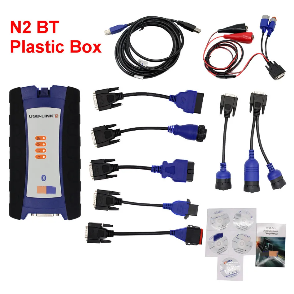 N2 N1 Usb Bluetooth Diesel Truck Diagnostic Tool Truck Obd Fault ...