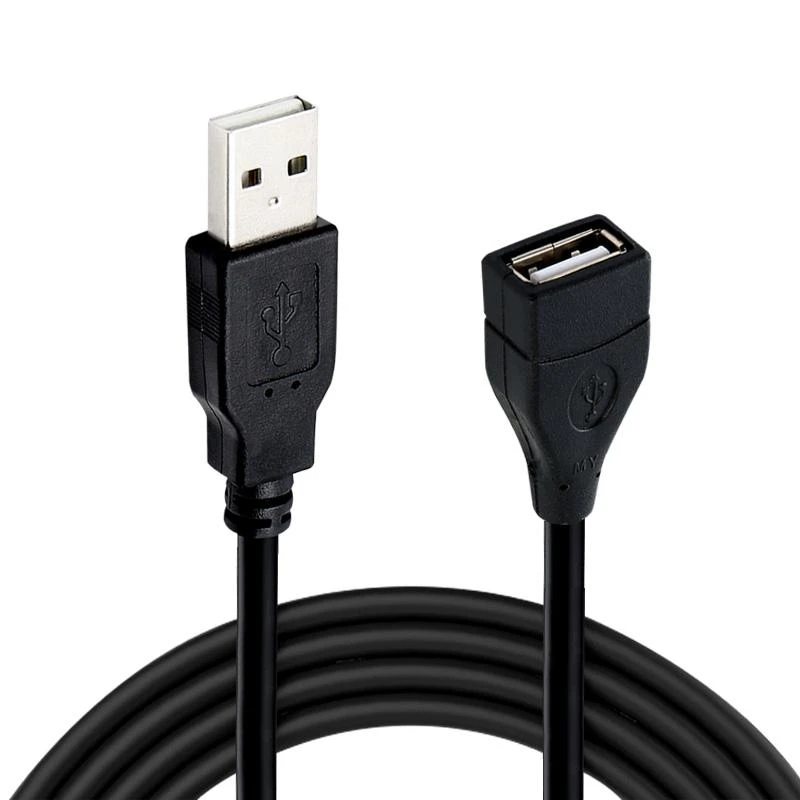 Usb 2.0 Cable Extension Cable 0.6m/1m/1.5m Wire Data Transmission Line ...