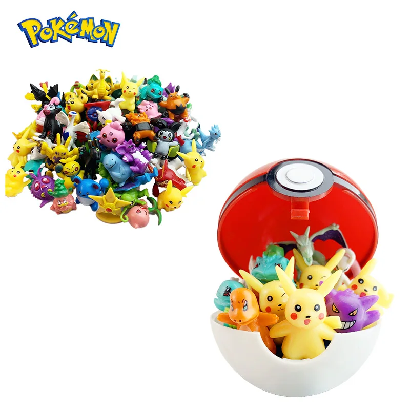 Poke-Ball-With-24pcs-Mini-Figure-Toy-Set-Pokemon-Go-Pokeball-Anime ...