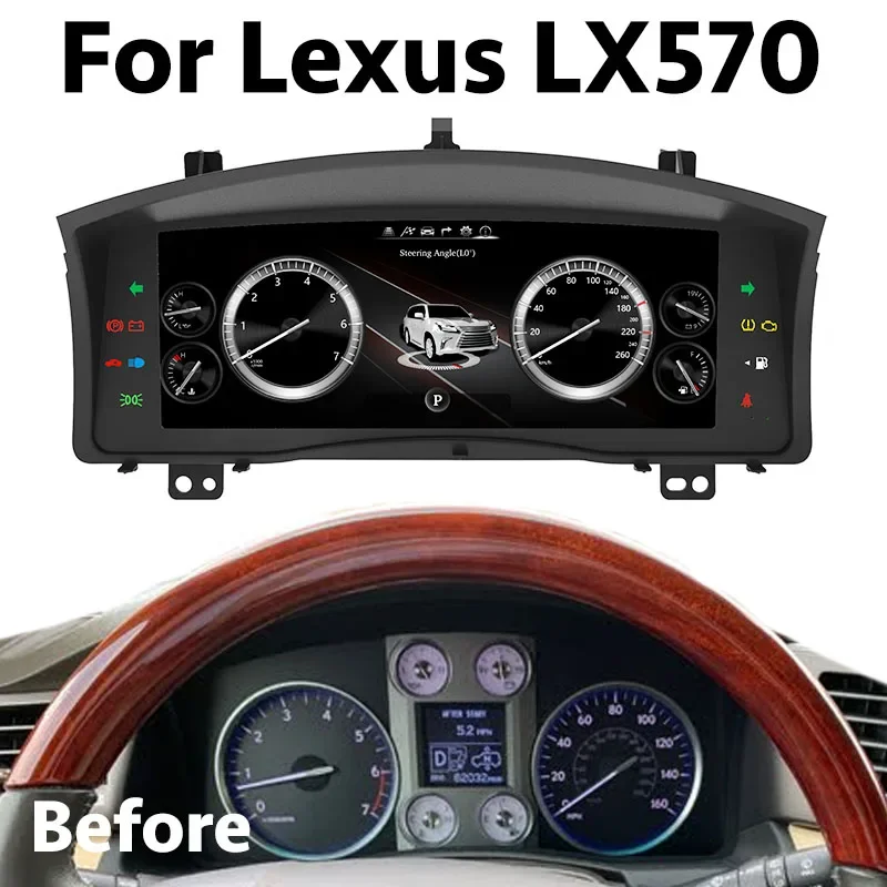 For-Lexus-LX570-2007-2015-Car-Radio-Display-Multimedia-Player-Head-Unit ...