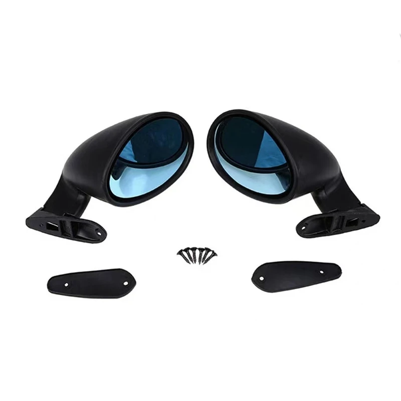 New Classic Retro Door Wing Side Mirror Car Matte Rearview Mirror ...