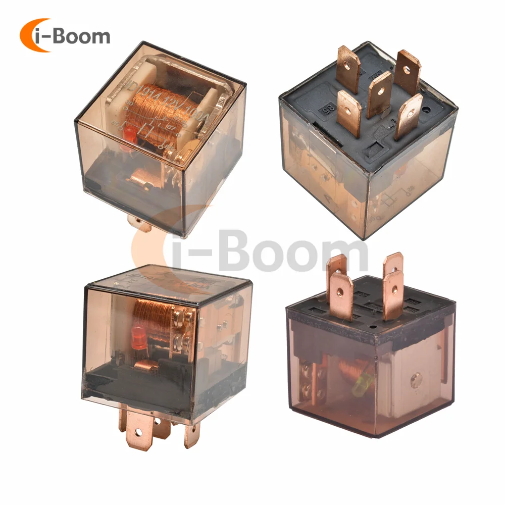 12V-24V-80A-100A-Automotive-Relays-4PIN-5PIN-Car-Relays-SPDT-Car ...