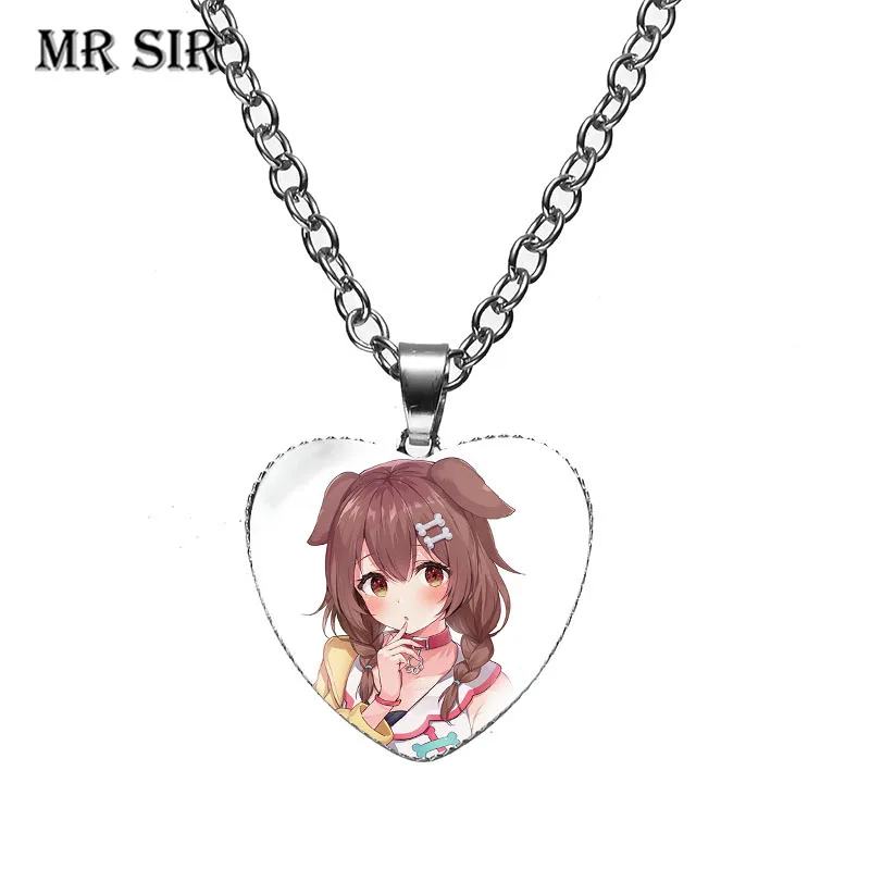 Hololive-Vtuber-Necklace-Cute-Cartoon-Figure-Inugami-Korone-Shirakami ...