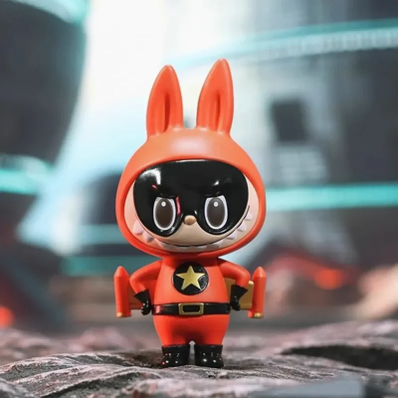 Labubu The Monsters Anime Figures Space Adventures Warrior Captain ...