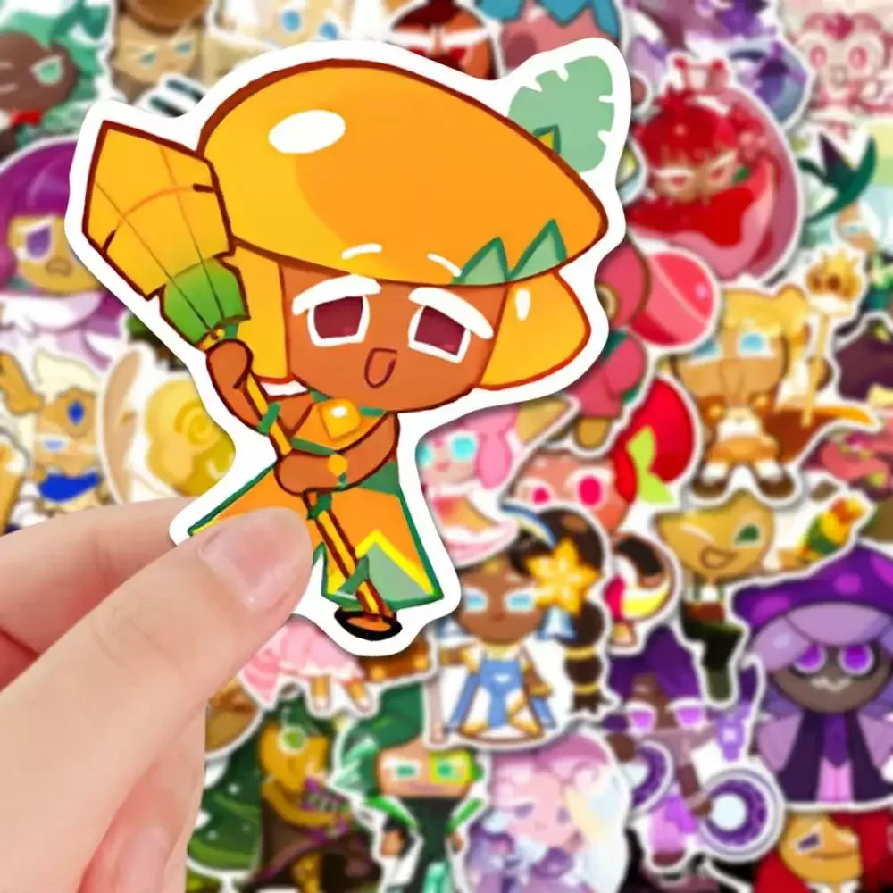 50PCS Game Cookie Run Kingdom Sticker Cartoon Cute Graffiti Decoration ...