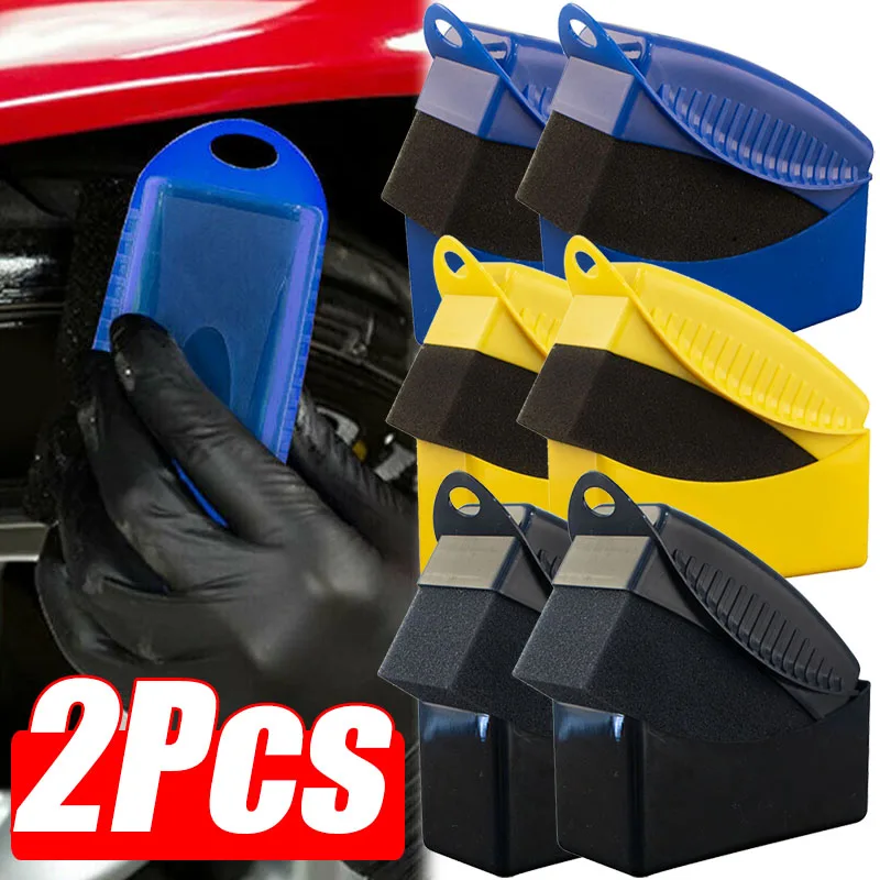 2-1Pcs-Car-Wheel-Polish-Waxing-Sponge-ABS-Cover-Water-Suction-Sponge ...