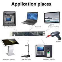 1920x1080p CMOS USB Notebook Camera Module 2MP 30fps Fisheye Wide Angle ...