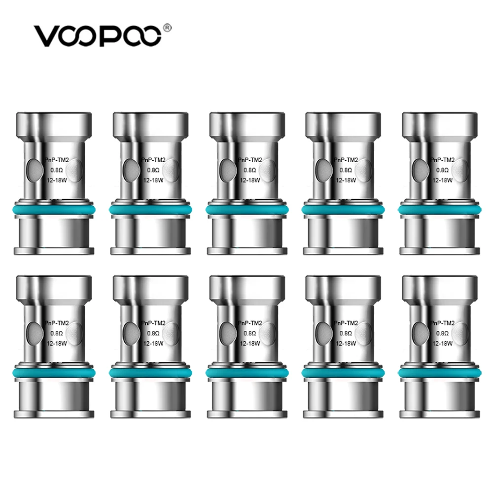 Original VOOPOO PnP TM2 Coil 0.8ohm MTL Mesh Coil 12-18W Fit For VOOPOO Drag X S Max/Argus GT ...
