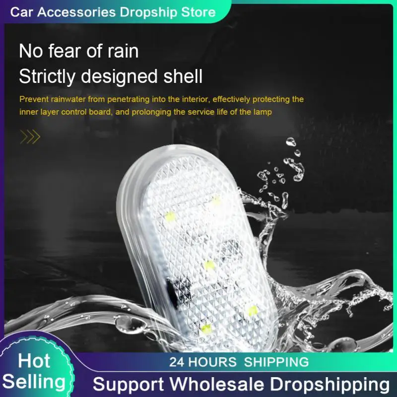 5v-LED-Car-Door-Opening-Light-Safety-Warning-Anti-collision-Atmosphere ...