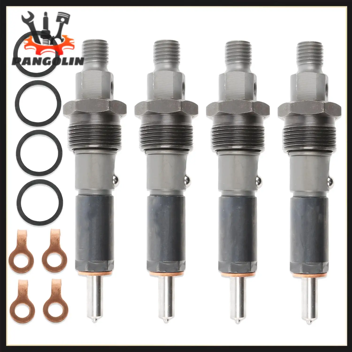 4Pcs Fuel Injectors 3802338 For Cummins 4BT Engine Part Engine 4BT Fuel ...