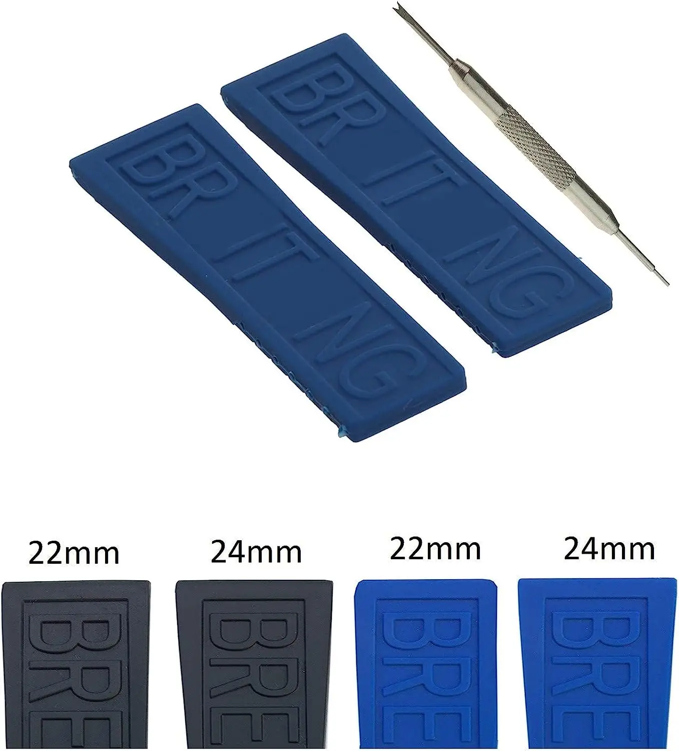 Rubber-Watch-Strap-Band-Compatible-with-Breitling-Diver-Pro-III-Free ...