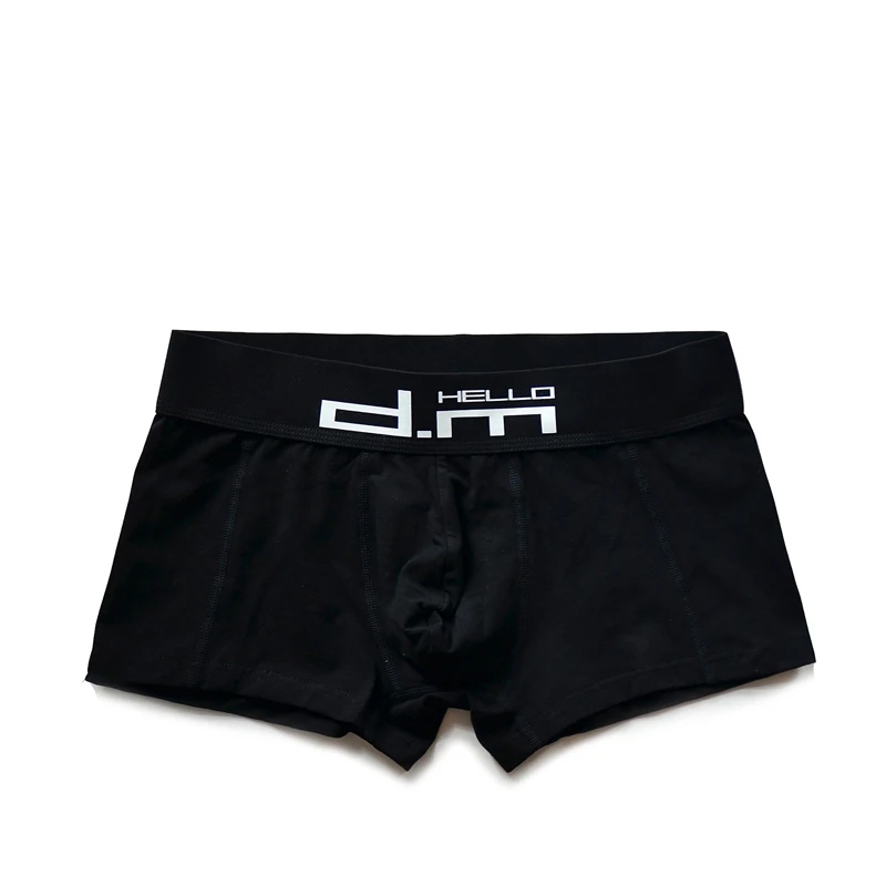 Comfortable-Tight-fitting-Boxer-Men-s-Underwear-Youth-Solid-Color ...
