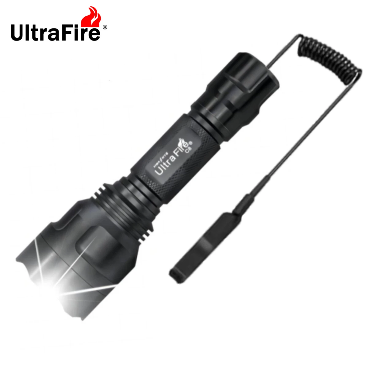 UltraFire-C8-Tactical-High-Power-Led-Flashlight-Scout-Light-Military ...