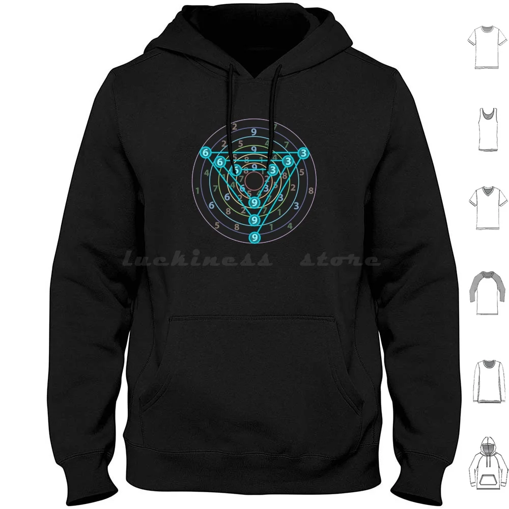 Six-Ring-Table-With-Code-369-Hoodie-Cotton-Long-Sleeve-369-Key-369-Sign ...
