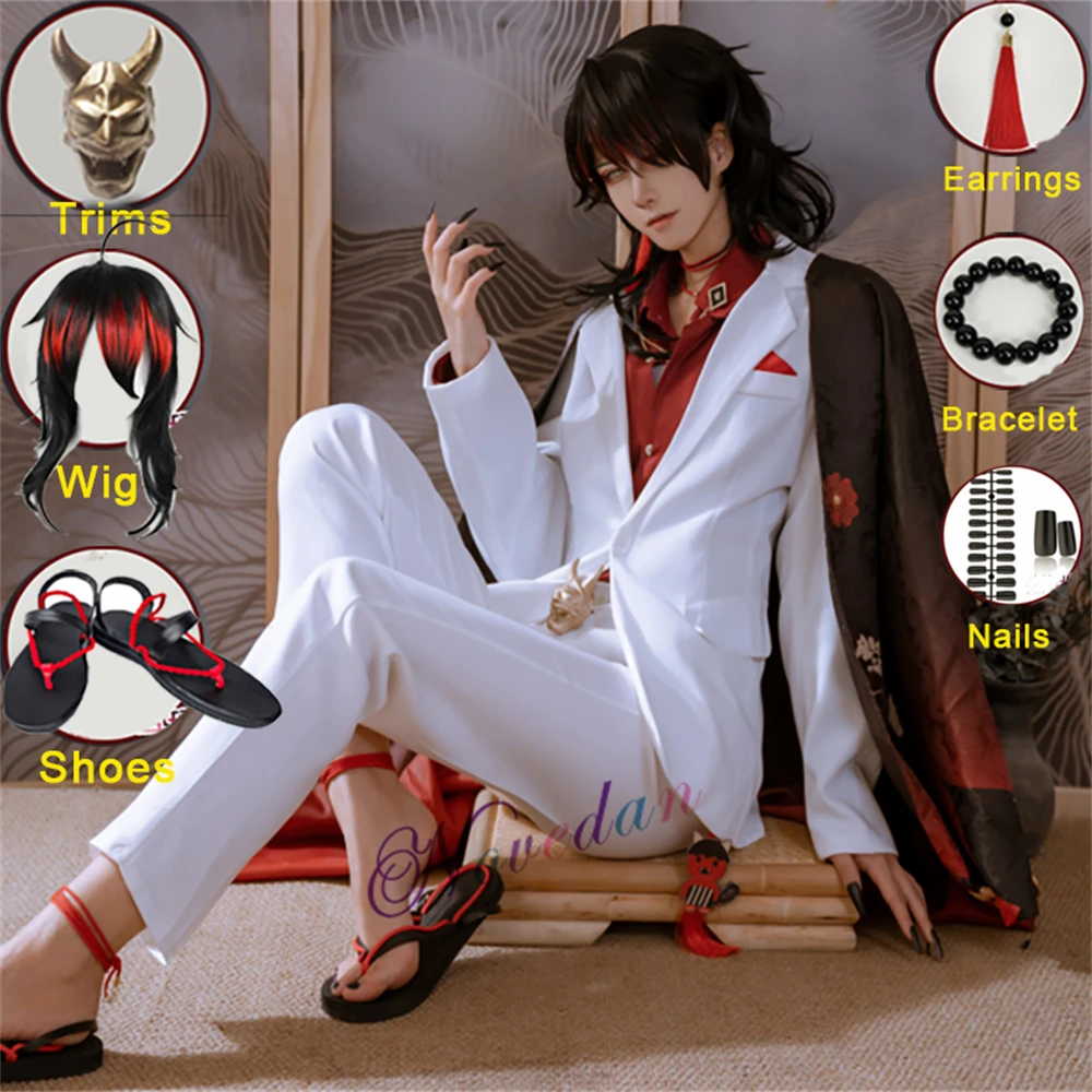 VTuber-Disfraz-de-Cosplay-de-Luxiem-Vox-Akuma-uniforme-con-peluca ...