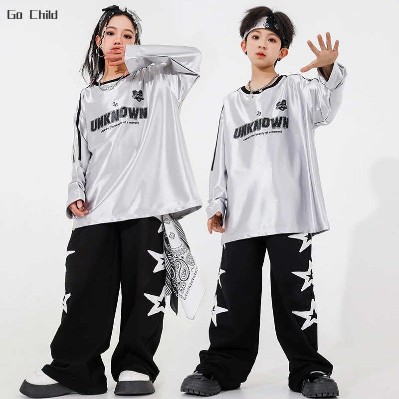 Girls-Reflective-Streetwear-Boys-Hip-Hop-Sliver-Sequin-Loose-Sweatshirt ...