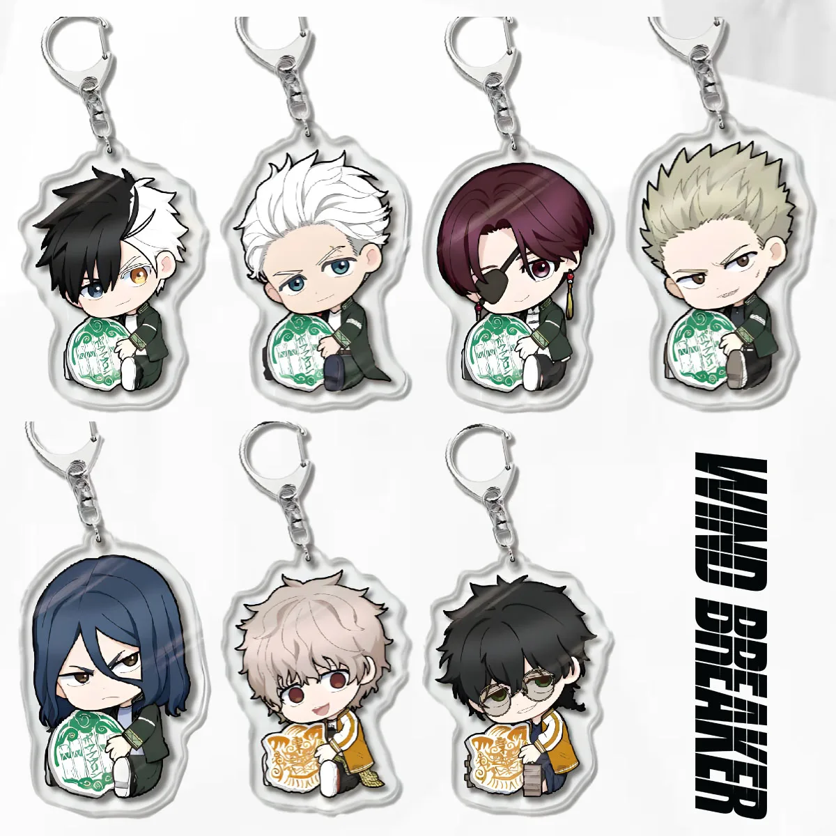Anime-WIND-BREAKER-Sakura-Haruka-Suo-Hayato-Acrylic-Key-Chain-Keychains ...