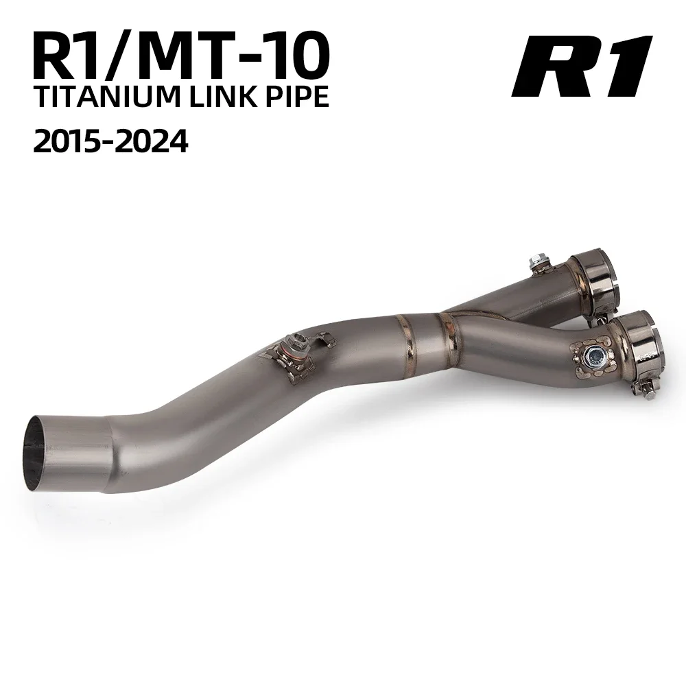 Slip On For Yamaha YZF R1 R1M MT10 2015-2024 Motorcycle Exhaust Modify ...