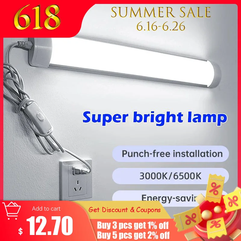 led-Lights-Kitchen-under-cabinet-Lamp-A85-220V-10w-20w-super-bright-Led ...