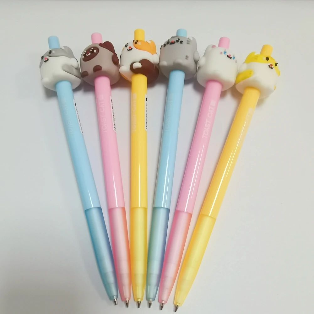 3-pcs-lot-0-5mm-Kawaii-Cats-Face-Mechanical-Pencils-For-Writing ...