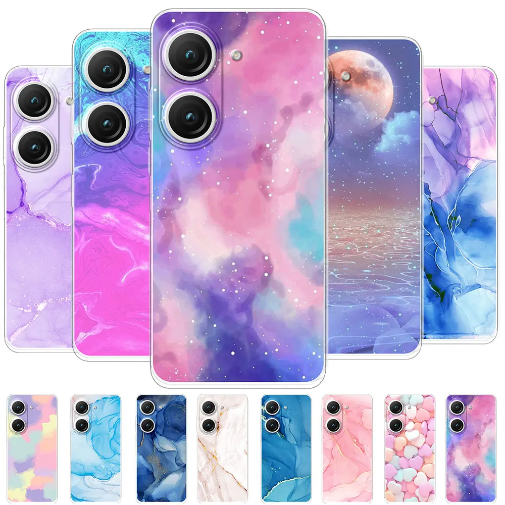 For-ASUS-ZenFone-9-Case-Clear-Silicone-Soft-Protective-Phone-Cover-for ...