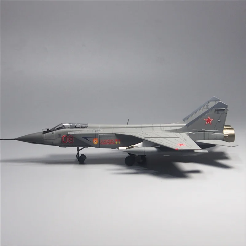 Diecast-Soviet-MIG-31-Militarized-Combat-Fighter-Aircraft-Alloy-Plastic ...