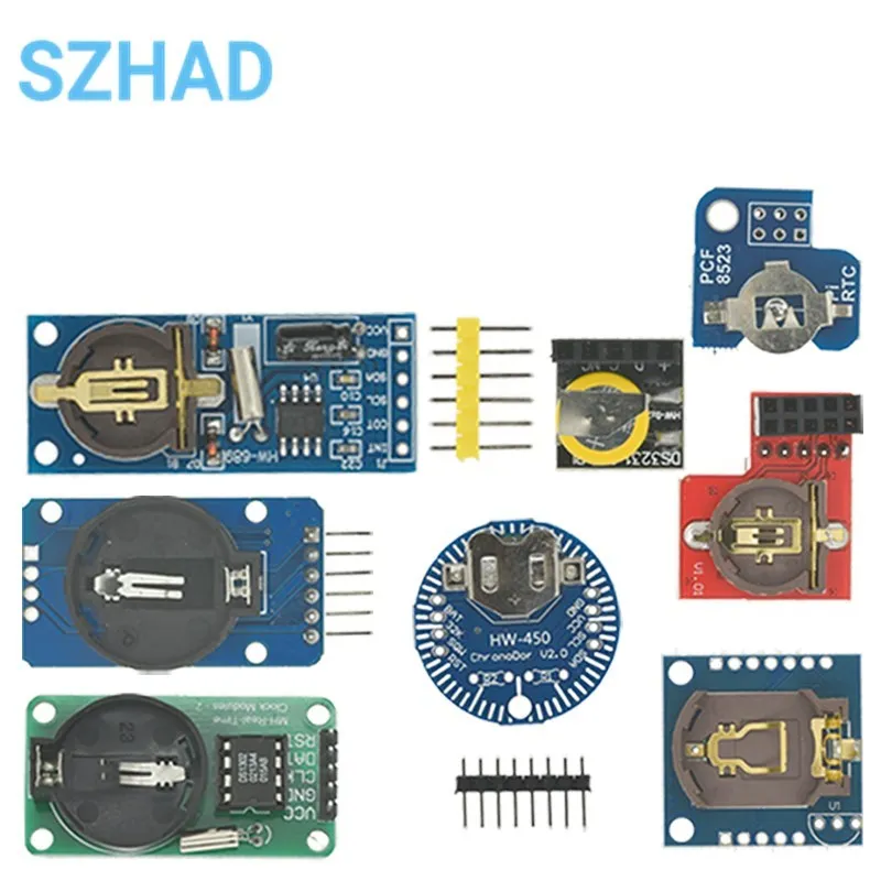 1PCS-PCF8563-DS3231-PCF8523-AT24C32-DS1302-DS2121SN-IIC-Precision-RTC ...